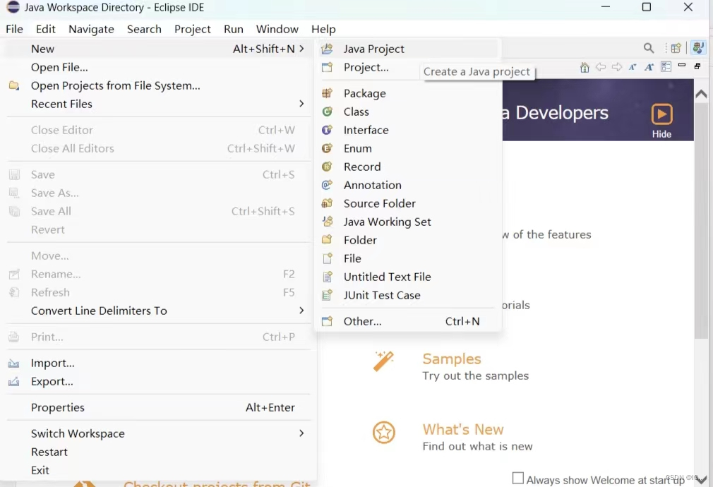 熟悉Eclipse开发工具_eclipse graphical editing framework(gef)-CSDN博客