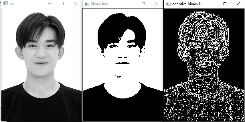 opencv —— threshold、adaptiveThreshold 固定阈值 & 自适应阈值 进行图像二值化处理...-CSDN博客