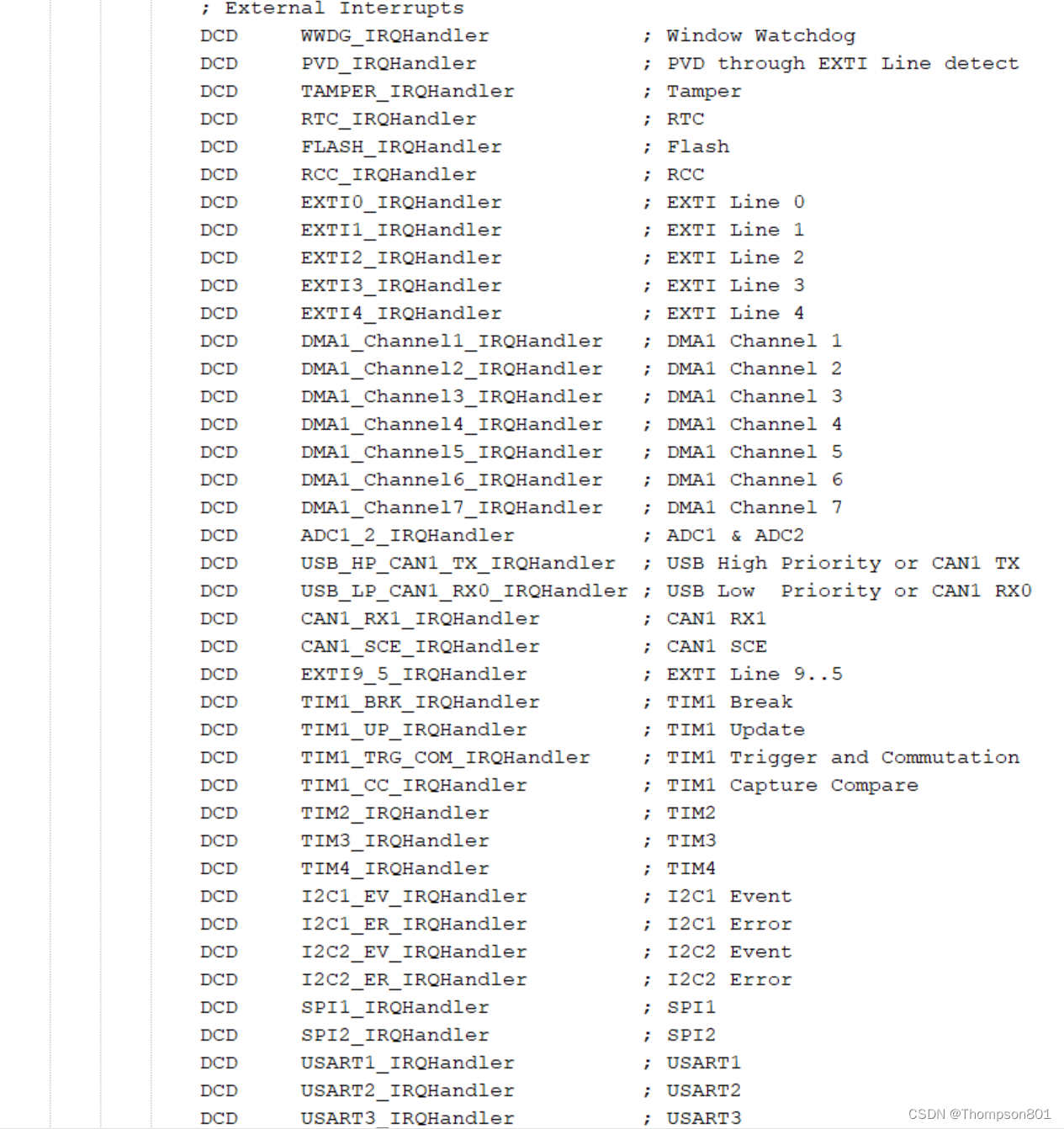 浅谈ARM Cortex-M系列架构——异常和中断（一）_arm nvic中断-CSDN博客