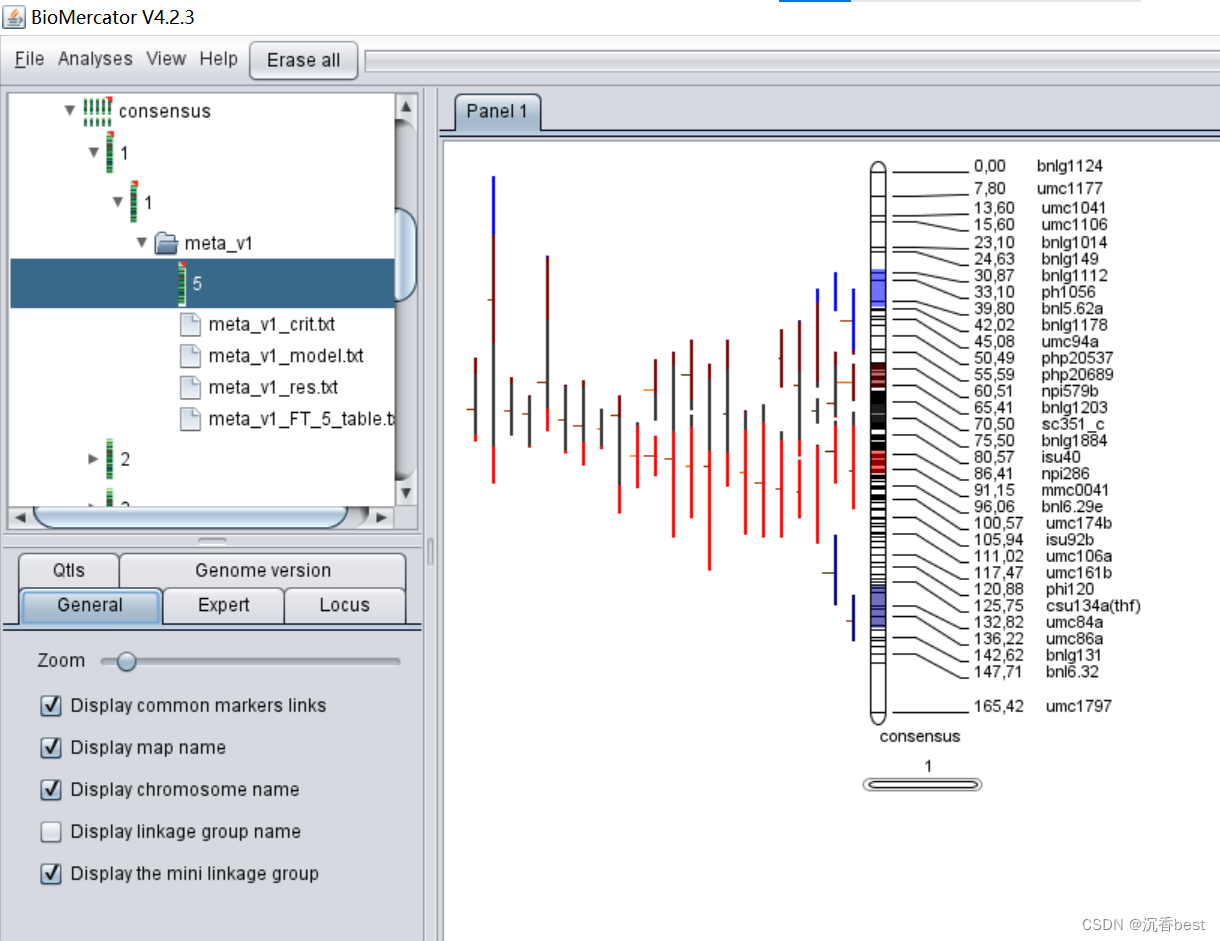 使用BioMercator v.4.2软件进行Meta-QTL分析_biomercator软件怎么用-CSDN博客