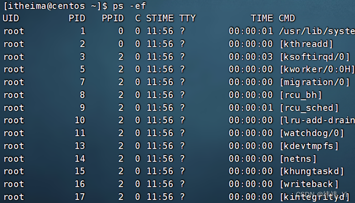 Linux知识之进程_uid pid ppid c stime tty time cmd-CSDN博客