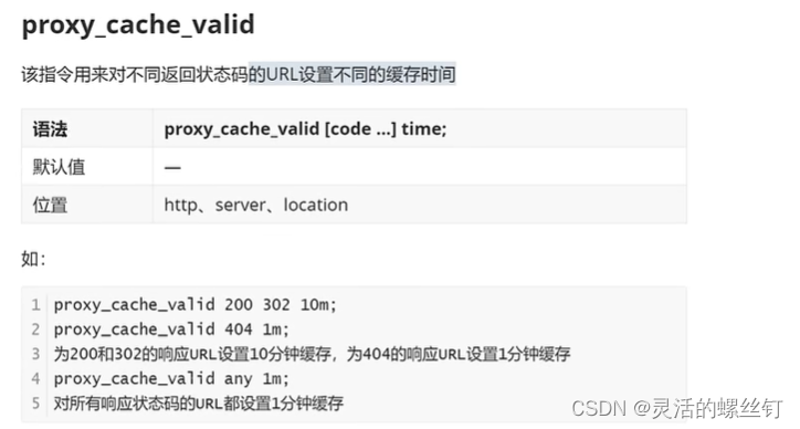 Nginx缓存配置与管理指令详解-CSDN博客
