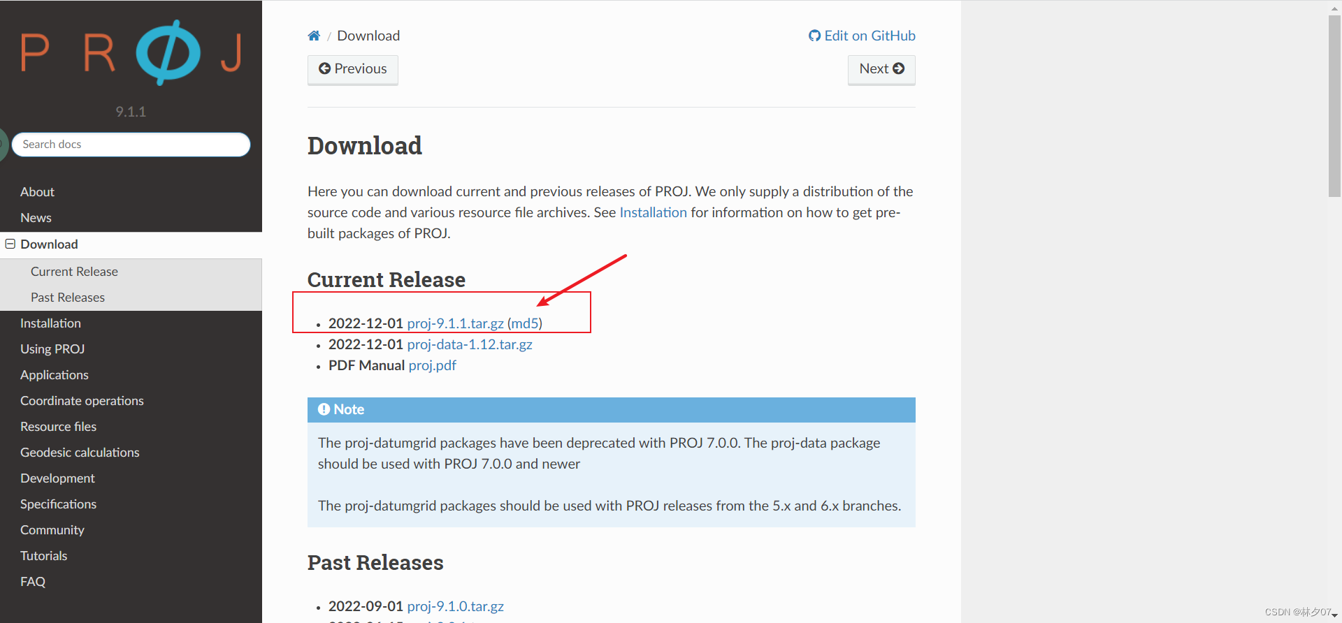 PROJ 9.1.1源码下载编译（Win10+VS2022）_proj下载-CSDN博客