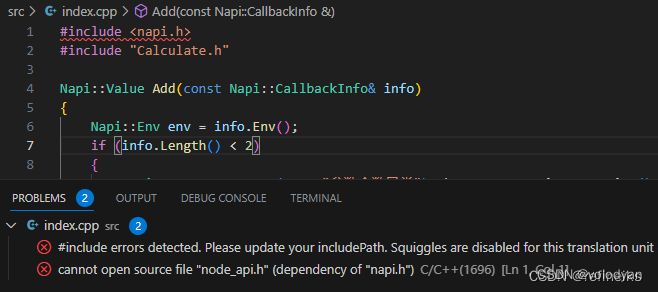 node.js调用C++的一种方案_nodejs c++-CSDN博客