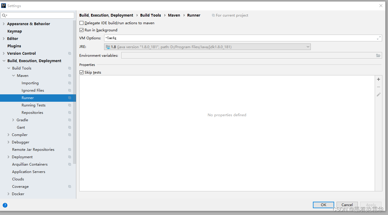 idea maven 打包 内存溢出 报 GC overhead limit exceeded -＞ [Help 1]_maven打包内存溢出 ...