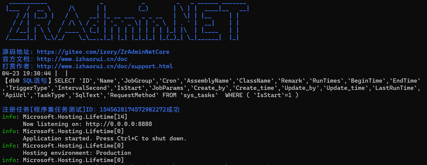 纯前端体验 ZR.Admin.NET后台管理系统_zradmin框架-CSDN博客