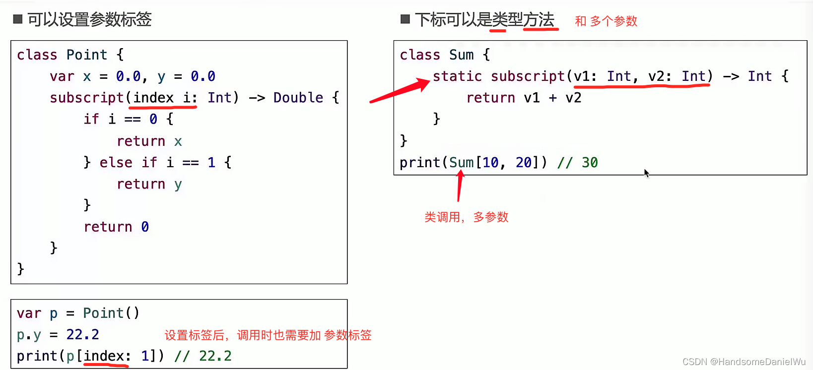 Swift static类方法、线程安全 下标语法 discardableResult_swift static线程安全吗-CSDN博客