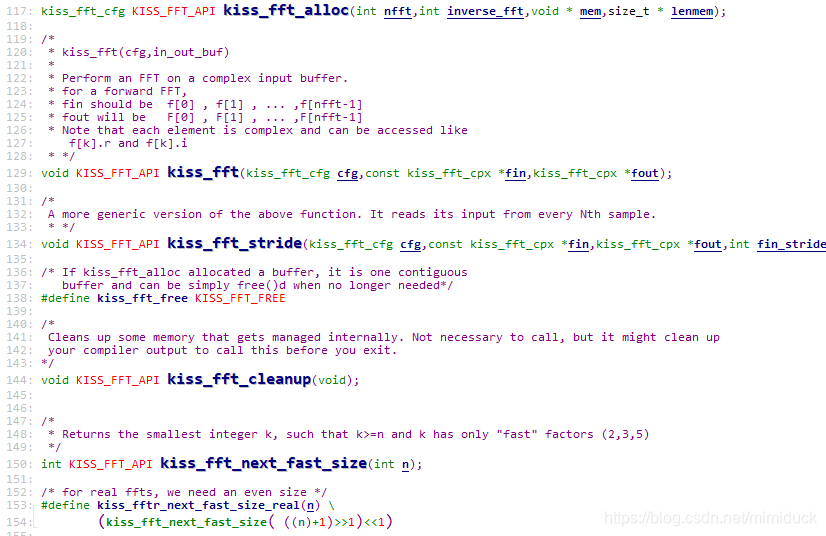 【kissfft】使用过程中的一些坑总结-CSDN博客