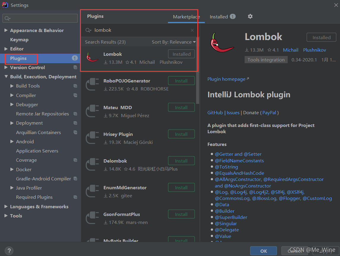 Java普通项目在idea使用lombok_idea导入本地lombok.jar-CSDN博客
