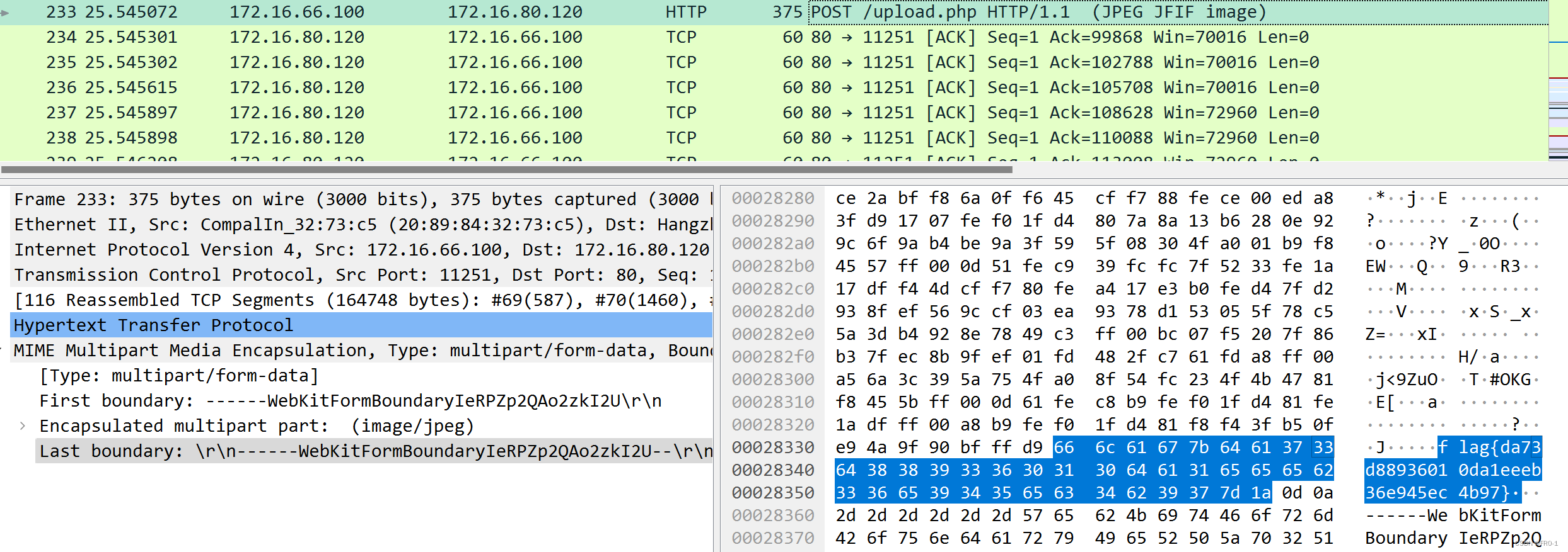 BUUCTF的wireshark流量分析题目writeup汇总_[第九章][9.3.2 webshell混淆流量分析]webshell流量分析-CSDN博客
