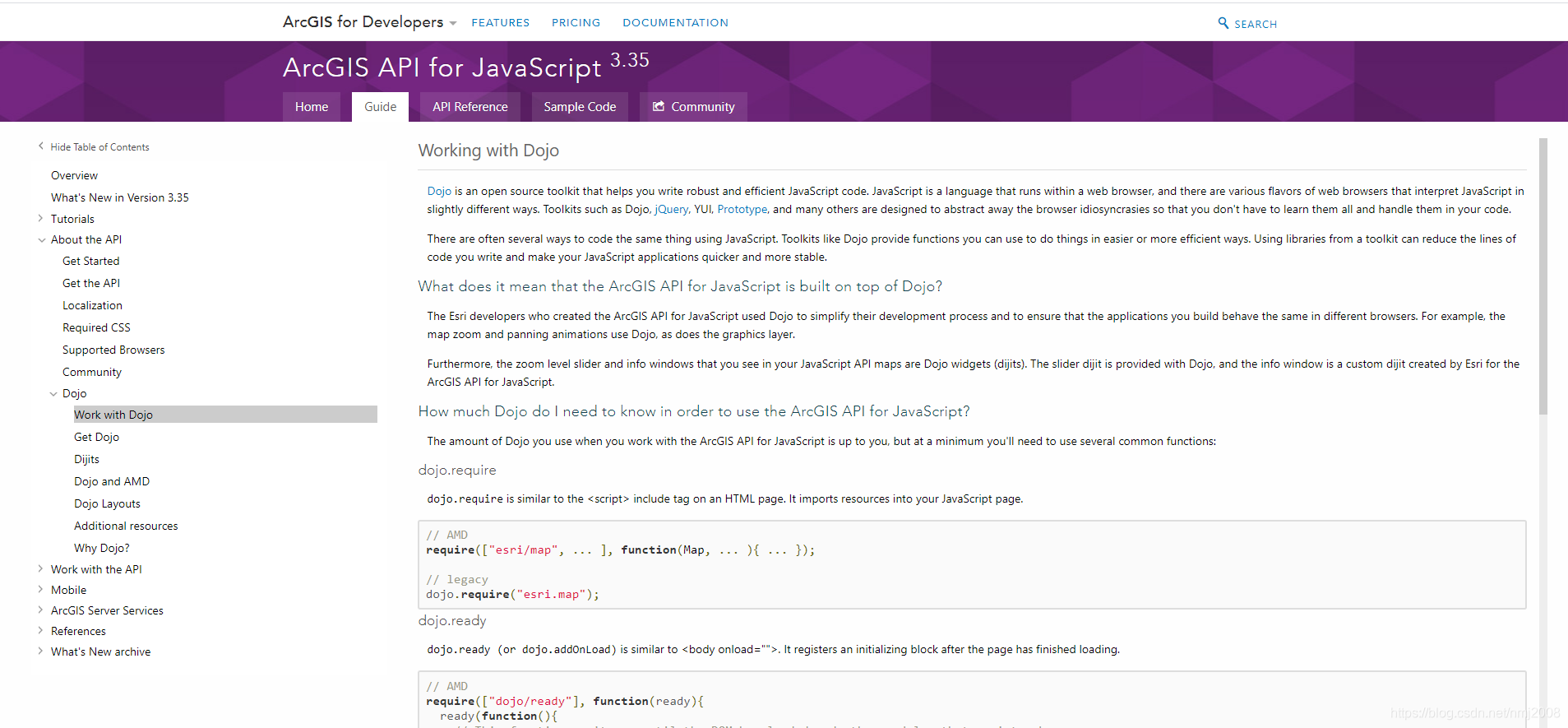 Dojo在ArcGIS中的独特价值：重温旧框架的现代应用-CSDN博客