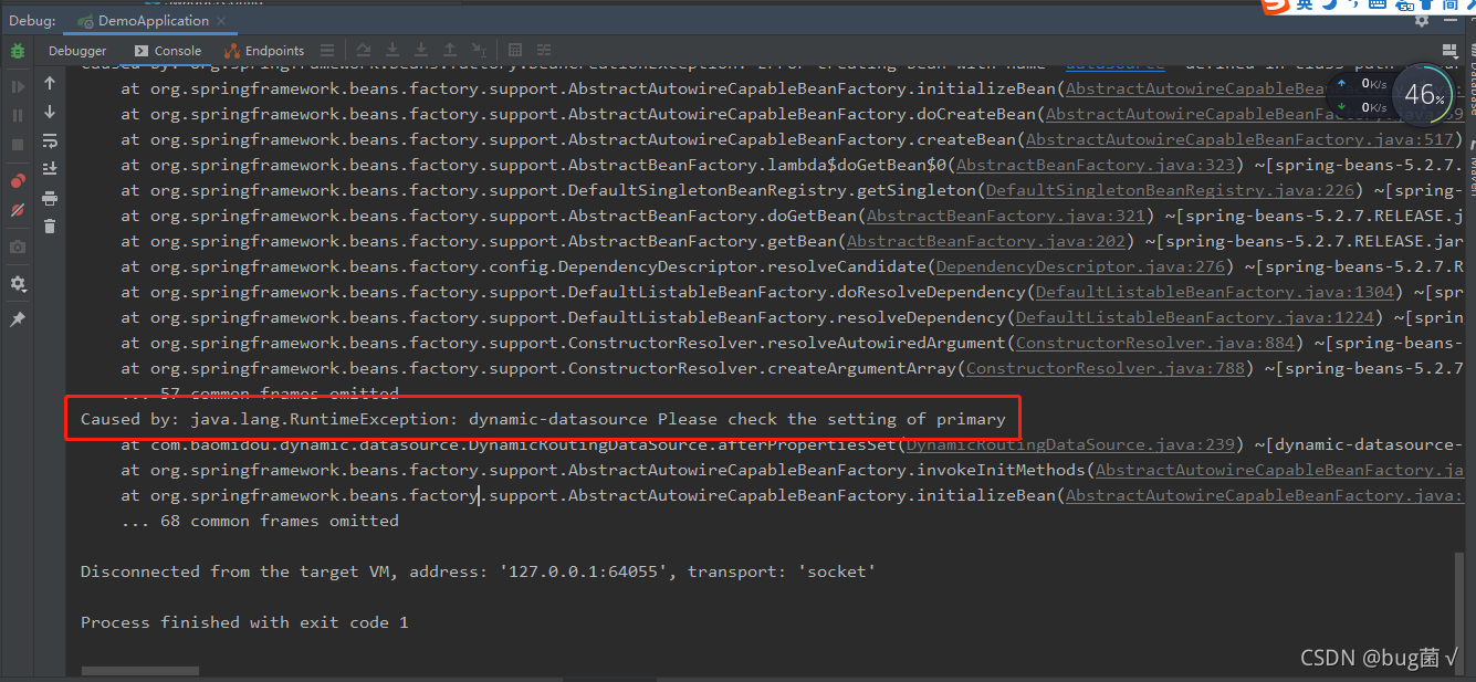 记录:dynamic-datasource Please check the setting of primary...【解决方案】-CSDN博客