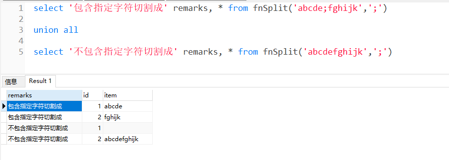 Sql Server 字符串根据指定字符切割成表格sql 字符串切割成表 Csdn博客