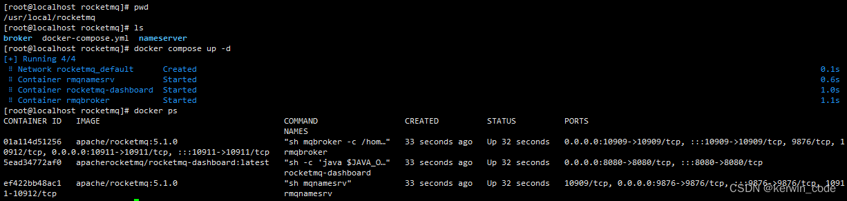 使用docker-compose部署RocketMQ5.x 单机部署+配置参数详解_docker-compose rocketmq-CSDN博客