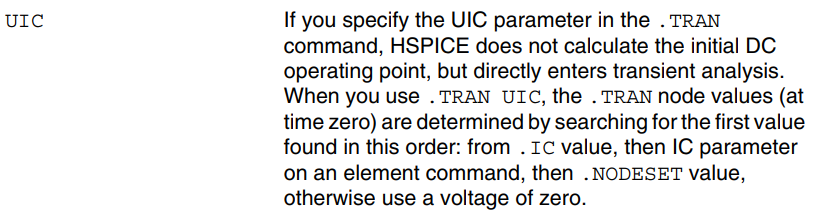 【HSPICE】输入网表文件 --- 常用分析类型及相关描述语句_hspice语法-CSDN博客
