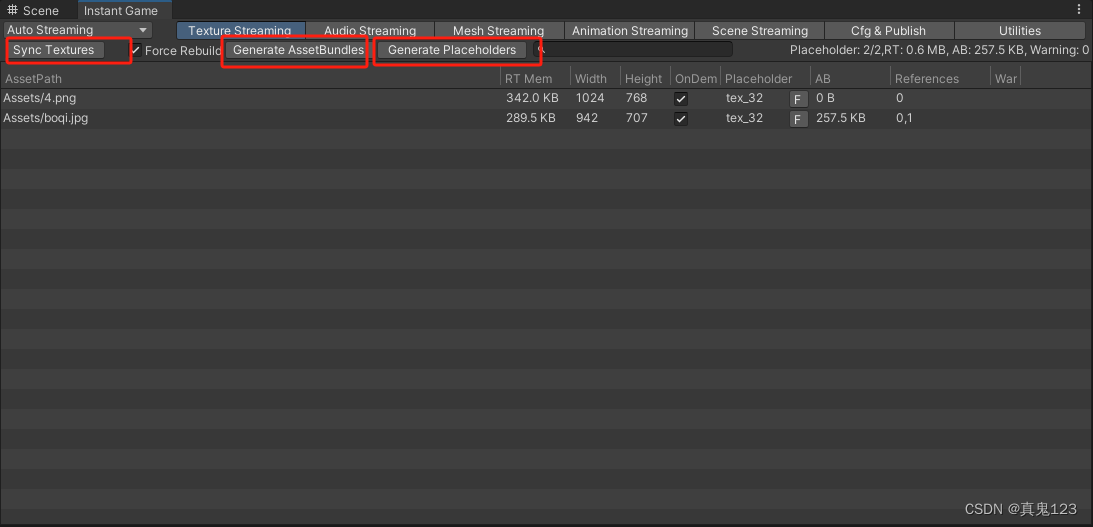 【Unity】Unity开发微信小游戏（三）工具使用Instant Game_unity instant game-CSDN博客