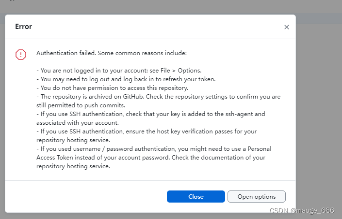 GitHub Desktop连接失败fatal: Could not read from remote repository._github desktop无法连接-CSDN博客