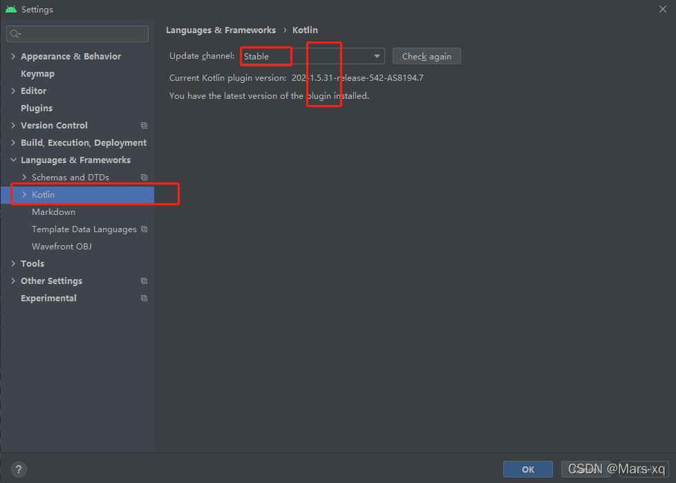 android studio : Could not find org.jetbrains.kotlin:kotlin-stdlib-jre7:1.5.31_android_Mars-xq ...