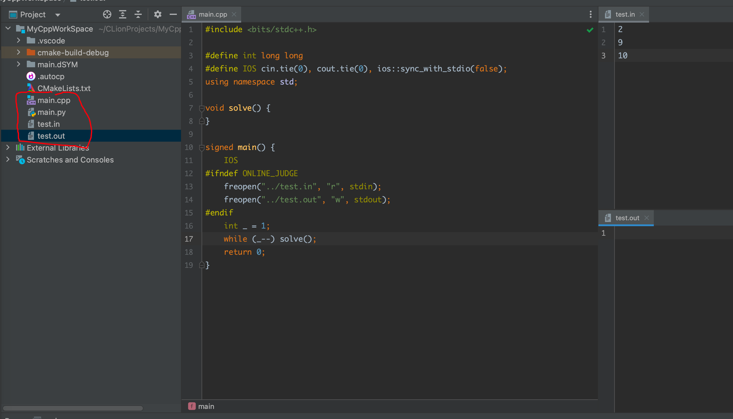 ACM算法竞赛中在编辑器中使用输入输出样例-CPH_acm需要写输入输出嘛-CSDN博客