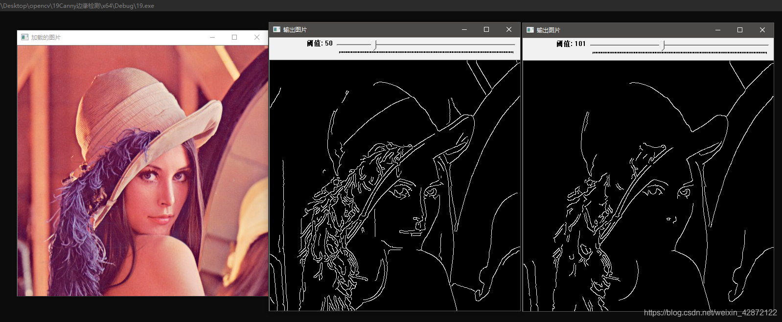 openCV：Canny算子_opencv canny算子里有高斯模糊吗-CSDN博客