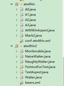 Spring-AOP @AspectJ切点函数之@within()和@target_spring aspectj within-CSDN博客