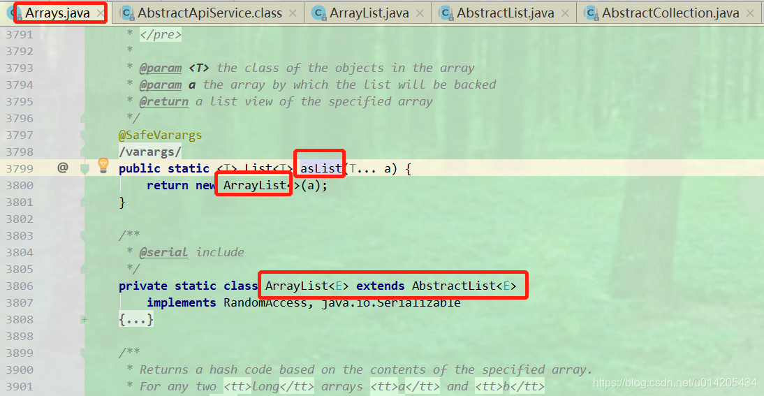 Arrays.asList() 创建实例 之iterator.remove()和 add()方法报错java.lang.UnsupportedOperationException_arrays ...