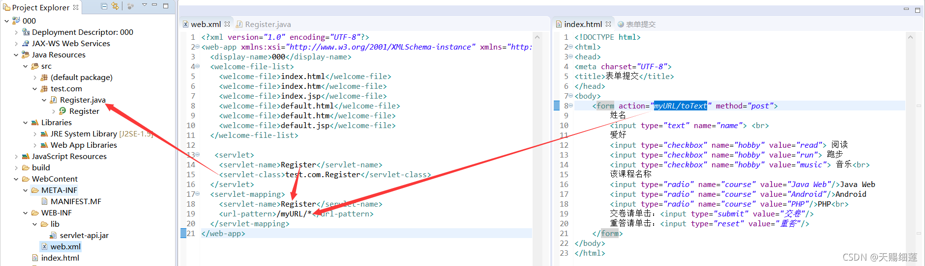 (Java Web) 提交表单 实例讲解_javaweb表单提交-CSDN博客