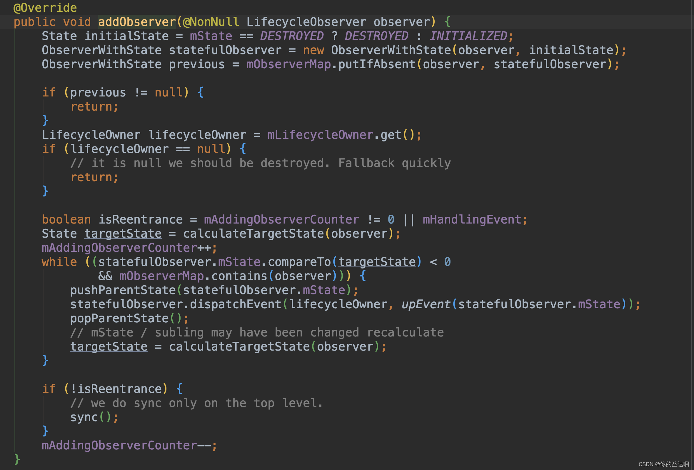 LiveData工作原理分析_livedata原理-CSDN博客