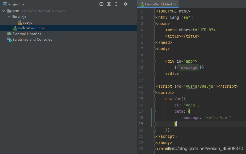 Vue3 _ 1. 认识 Vue & HelloWorld 的实现_vue3 helloworld-CSDN博客