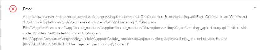 记录Appium安装报错Original error: Neither ANDROID_HOME nor ANDROID_SDK_ROOT environment variab-CSDN博客