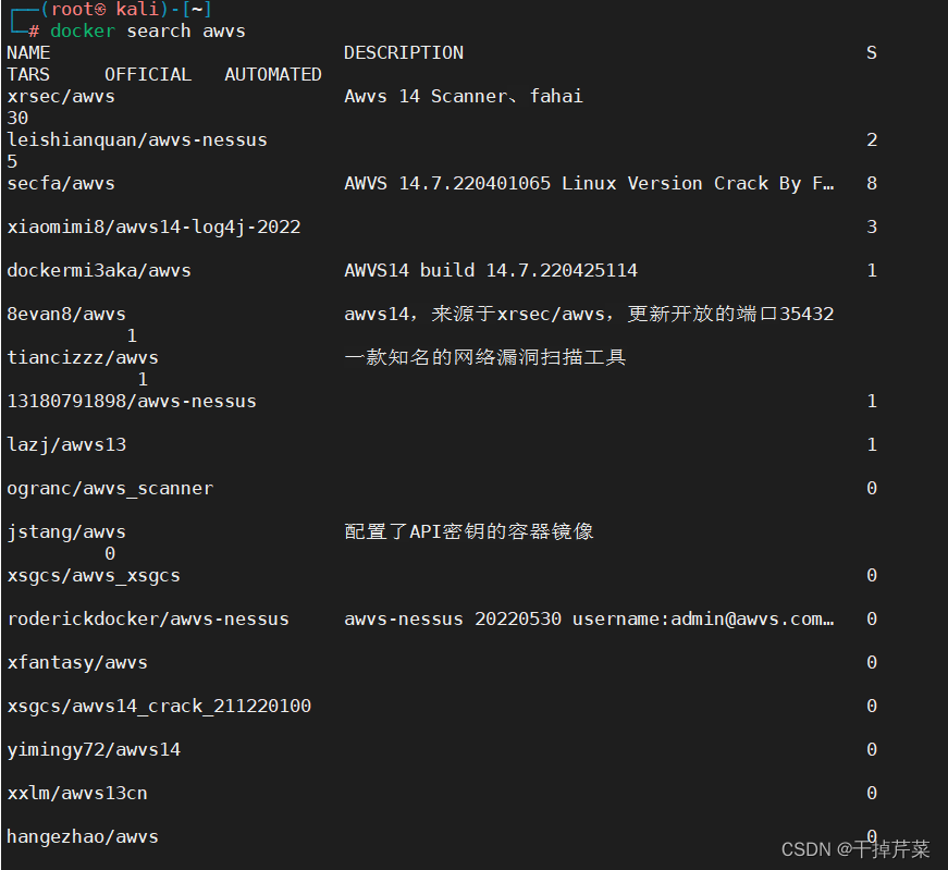 dockers 安装 awvs_docker搭建awvs-CSDN博客