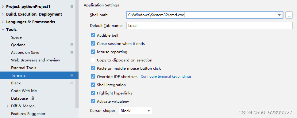 在安装Tensorflow后pycharm打开终端出现Cannot open Local Failed to start [powershell.exe]_cannot open local ...