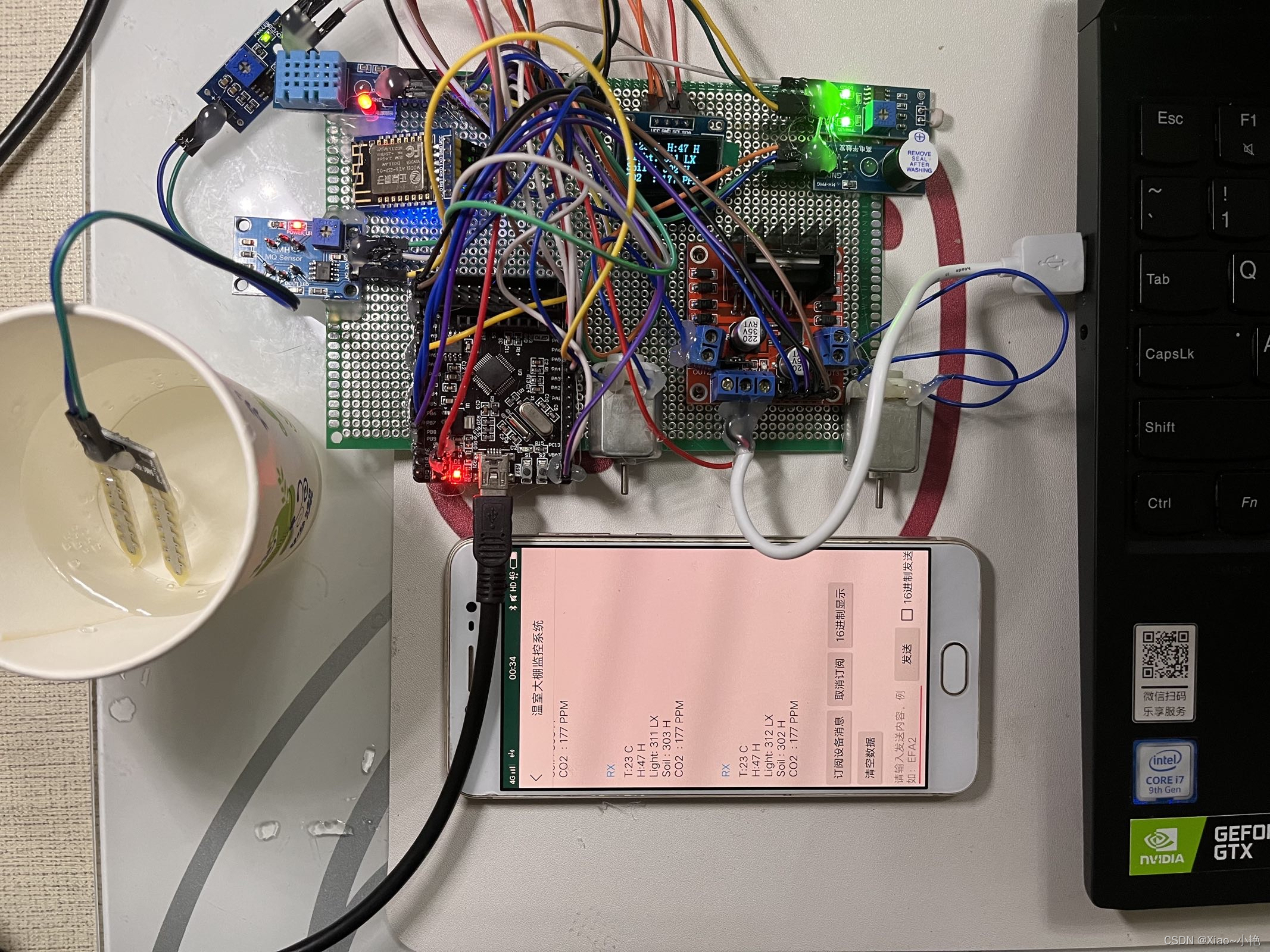 基于STM32F103C8T6+ESP8266温室大棚远程监控系统_原子云demo-CSDN博客