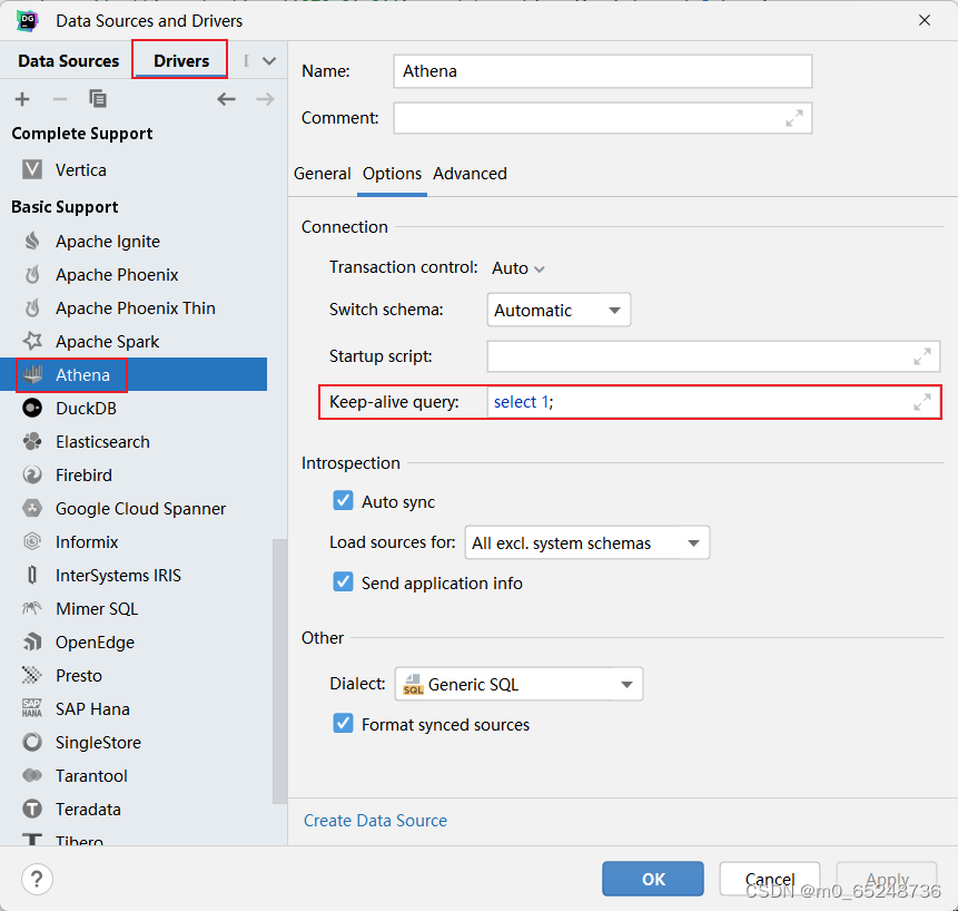 Datagrip连接AWS Athena_datagrip 连接aws athena-CSDN博客
