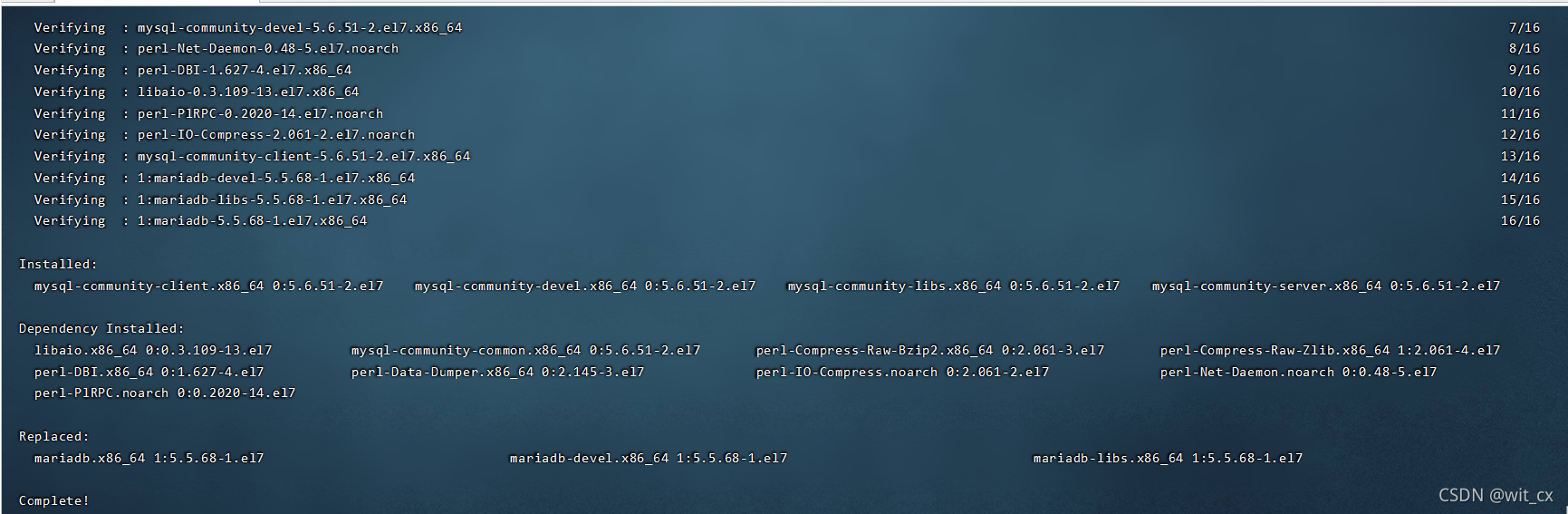 centos 7 安装mysql-server报错No package mysql-server available_centos7 安装sqlserver no package mssql ...