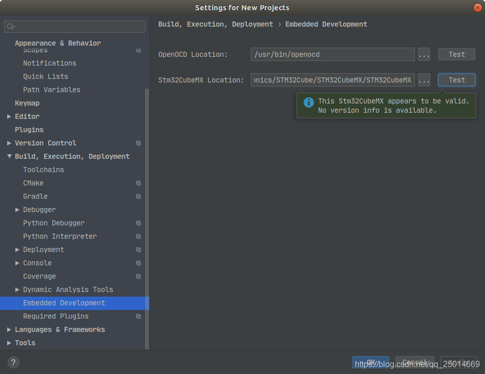 Ubuntu上使用CLion开发STM32，并使用JLink下载、调试_clion jlink-CSDN博客