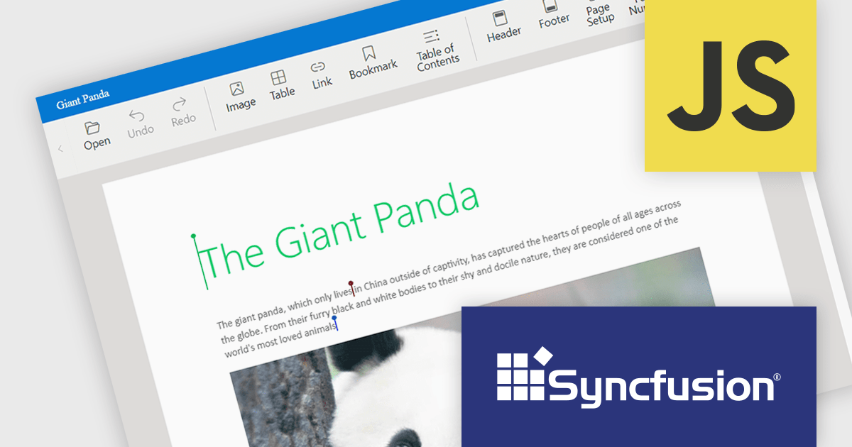 实现无缝文档编辑协作-Syncfusion Studio JavaScript 2024_syncfusion.javascript ...