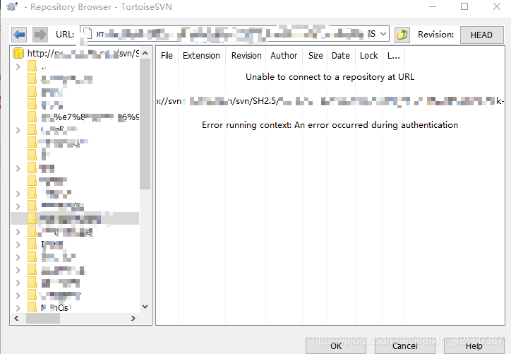 Svn Unable To Connect To A Repository At Url ‘xxx‘ （没有clear） Error