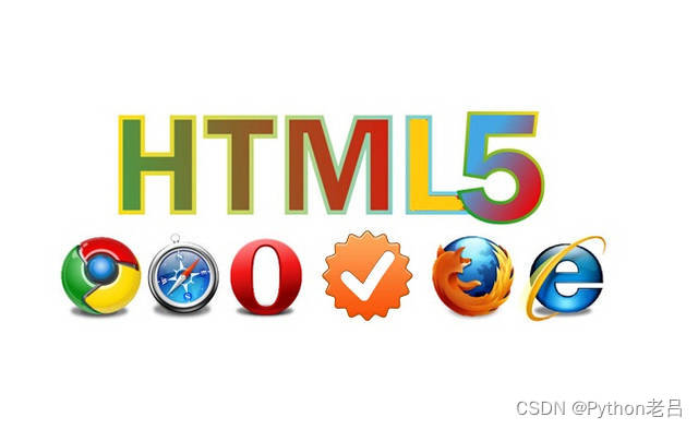 Html基础教程第1篇——《跟老吕学html》(什么是html?html的由来 Htmi主要版本 Html的格式)htmi格式 Csdn博客