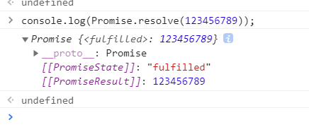 promise（3）——Promise对象的两个属性：”PromiseState、PromiseResult；两个回调函数参数：resolve ...