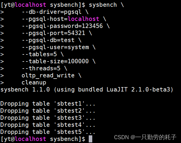 sysbench压测数据库_sysbench测试数据库-CSDN博客
