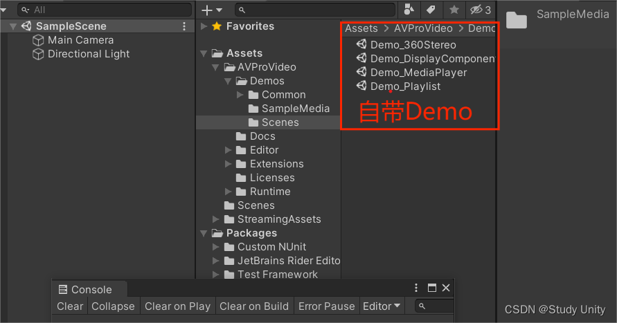 AVPro Video使用指南_avpro video mediaplayer-CSDN博客