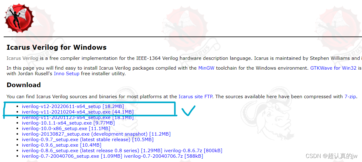 在win10系统中应用iverilog(Icarus verilog）学习笔记_iverilog下载-CSDN博客
