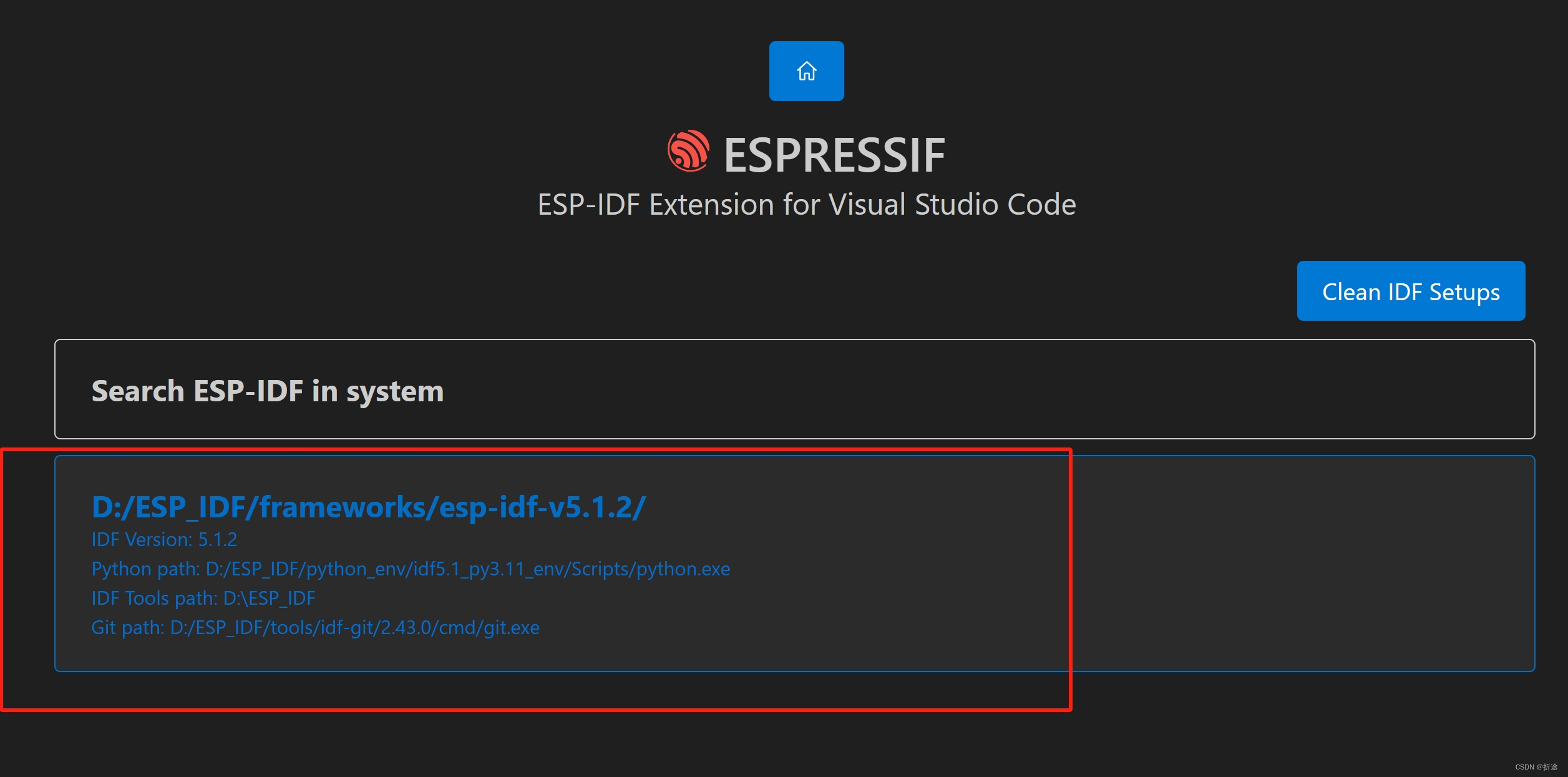 【快速上手ESP32（基于ESP-IDF&VSCode）】01-环境配置&GPIO口&延时函数（先点个灯）_esp-idf延时函数-CSDN博客