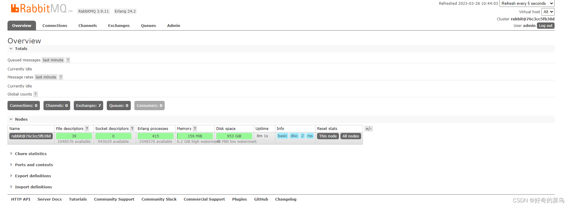 Rabbitmq Docker安装教程 Rabbitmqdockeer安装 Csdn博客