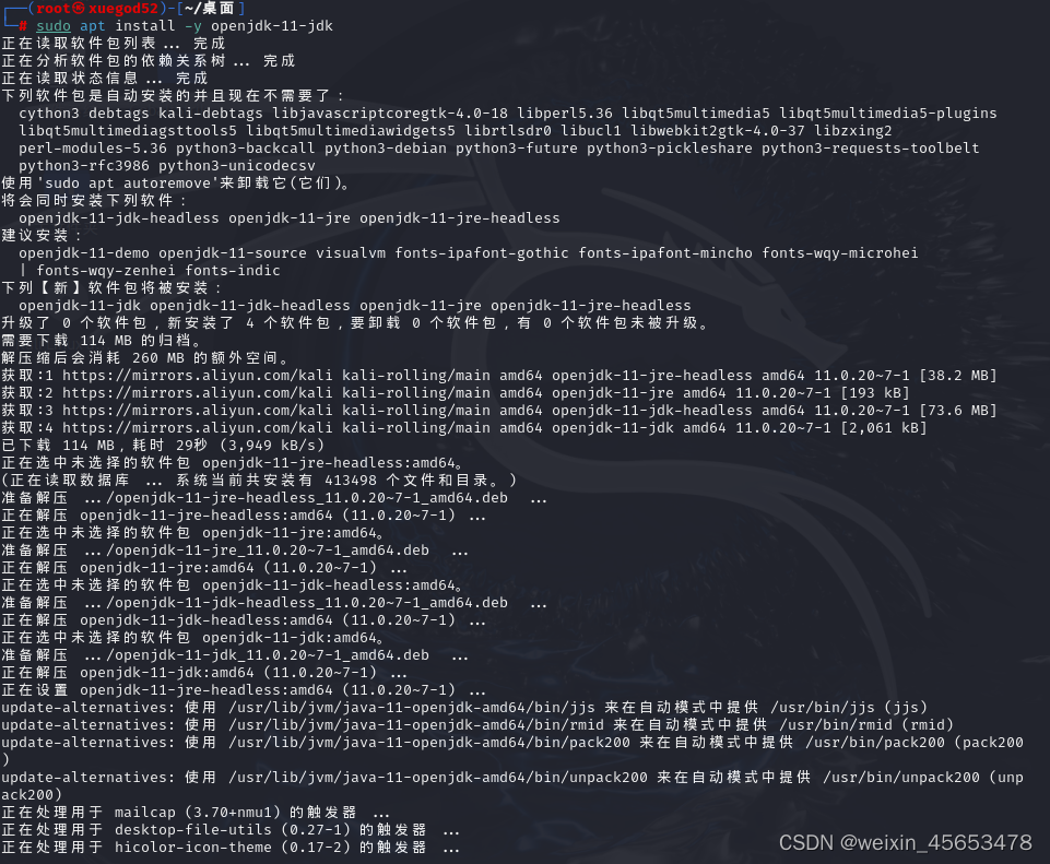 kali linux 安装java11_kali安装java-CSDN博客