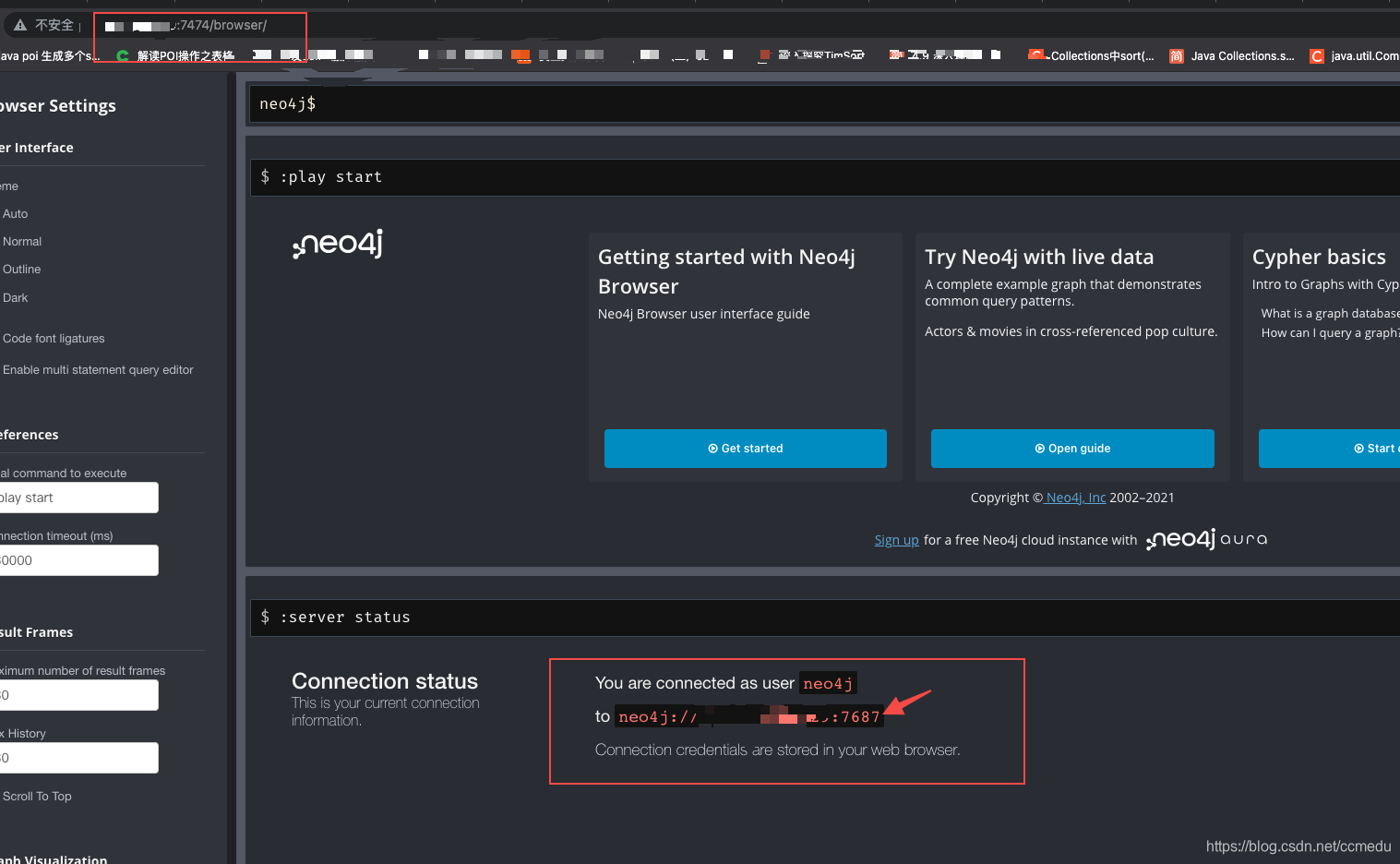 org.neo4j.driver.v1.exceptions.ServiceUnavailableException: This can happen due to network ...