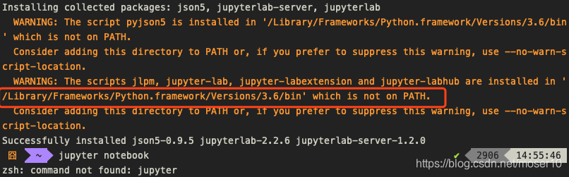 pip install jupyter 之后无法找到 jupyter notebook命令_jupyter安装后没有notebook-CSDN博客