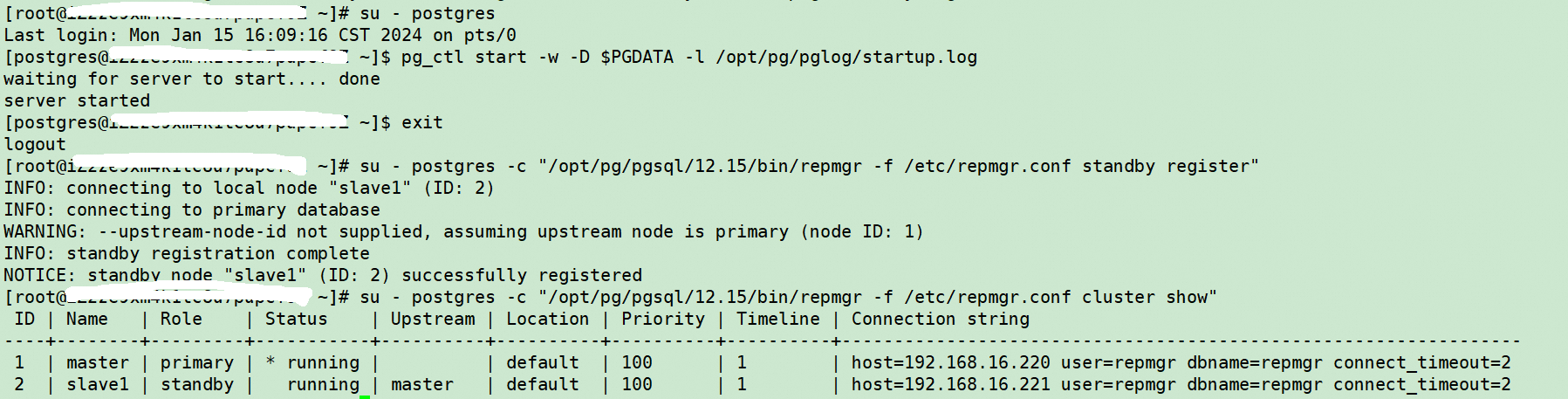 PostgreSQL基于repmgr 部署流复制架构-01_postgresql repmgr-CSDN博客