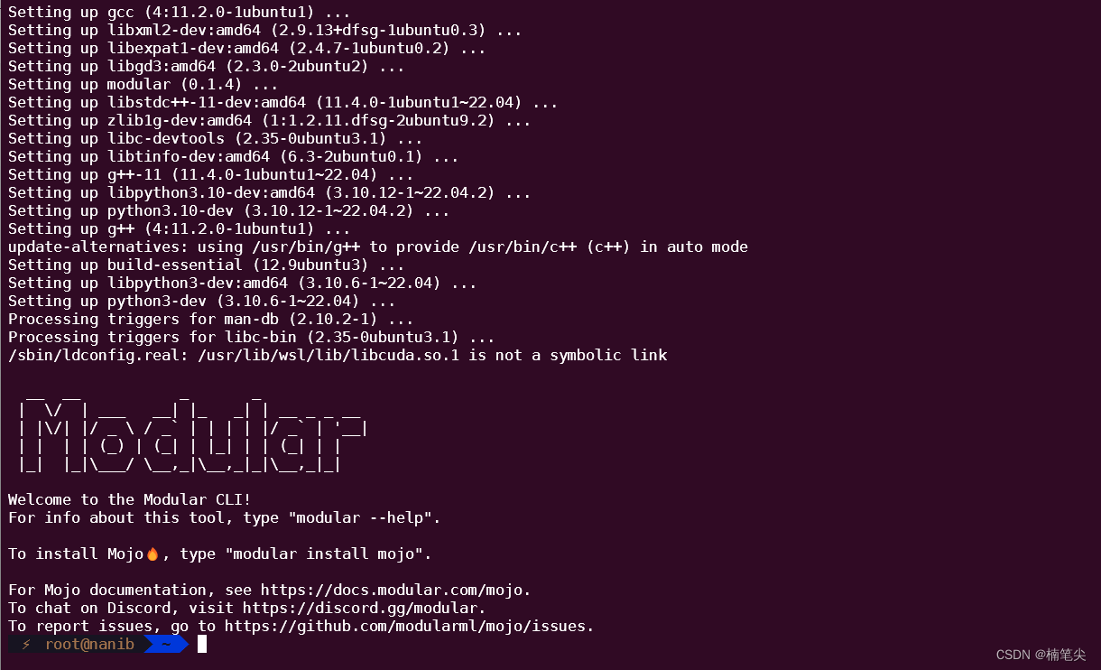 Windows使用WSL2-Ubuntu22.04系统安装Mojo_ubuntu22.04系统安装mojo教程-CSDN博客